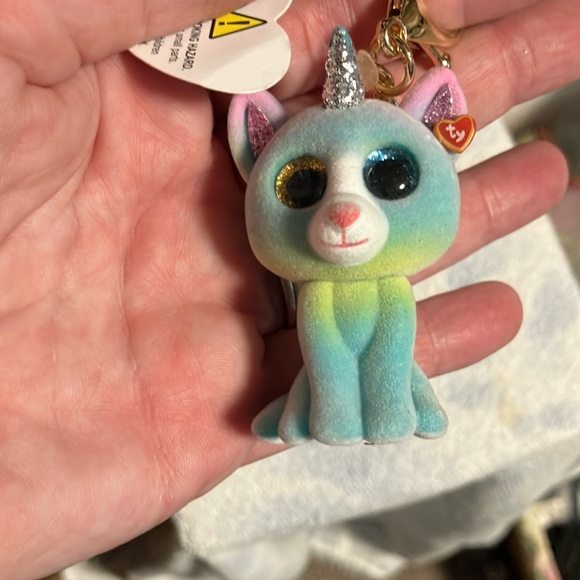 Ty | Accessories | Nwt Ty Mini Boos Collection Cat With Unicorn Horn ...